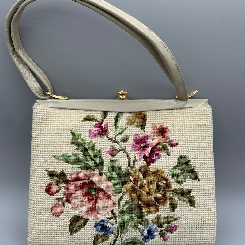 Needlepoint Handbag - Etsy