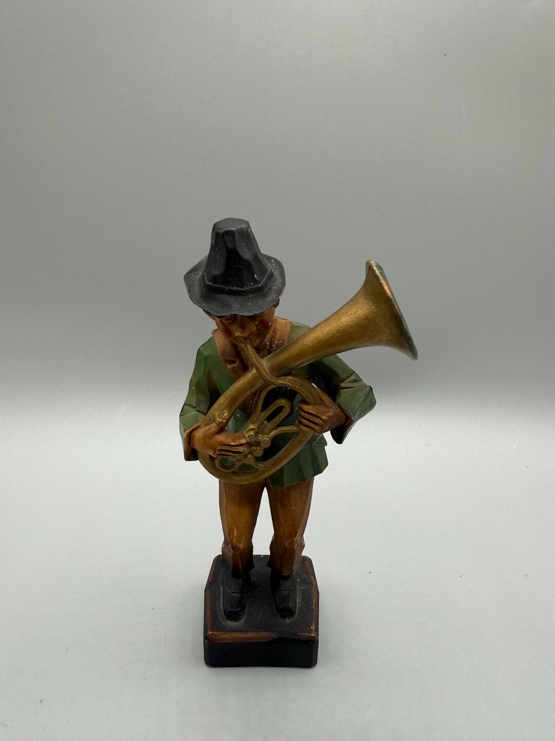 Waldbronn Western Germany Jazz Band Figurin Orchester Cornet Player ...