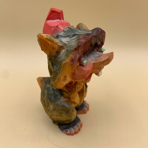 Vintage 1960s Norwegian Troll Henning Engelsen Norway Hand Carved ...