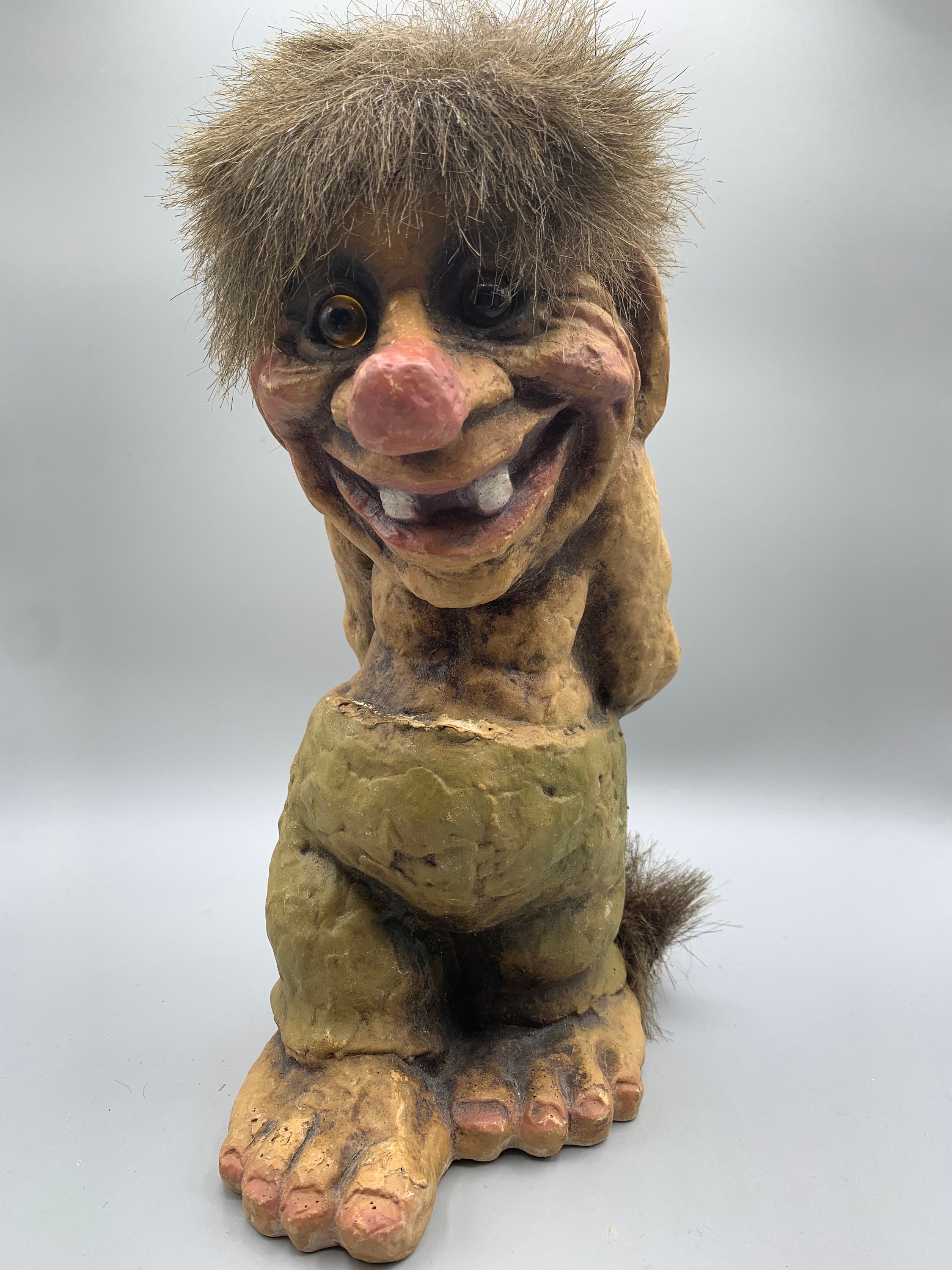 Vintage Norwegian NYFORM Large Troll, Vintage Trolls, Norwegian Trolls ...
