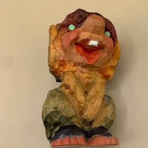 Vintage 1960s Norwegian Troll Henning Engelsen Norway Hand Carved ...