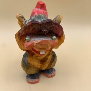 Vintage 1960s Norwegian Troll Henning Engelsen Norway Hand Carved ...