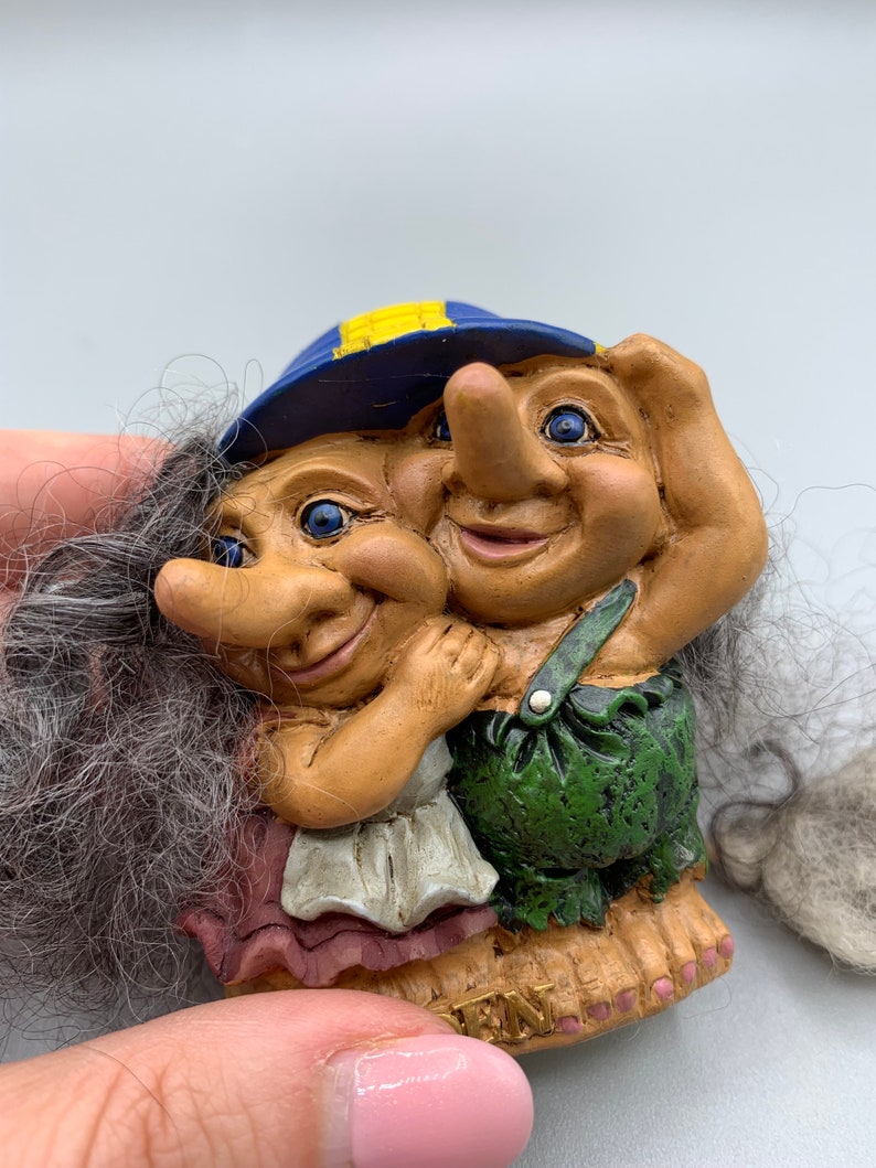 Traditional Allan Flink Souvenir Troll Sweden Scandinavian - Etsy