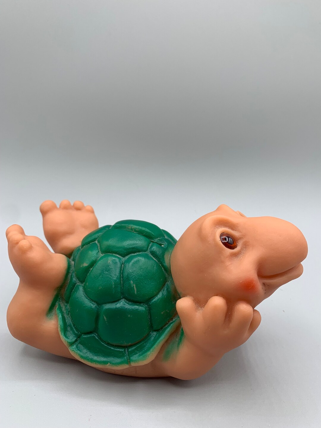 Vintage Rare Thomas Dam Troll Turtle Piggy Bank Thomas Dam Animal Troll ...