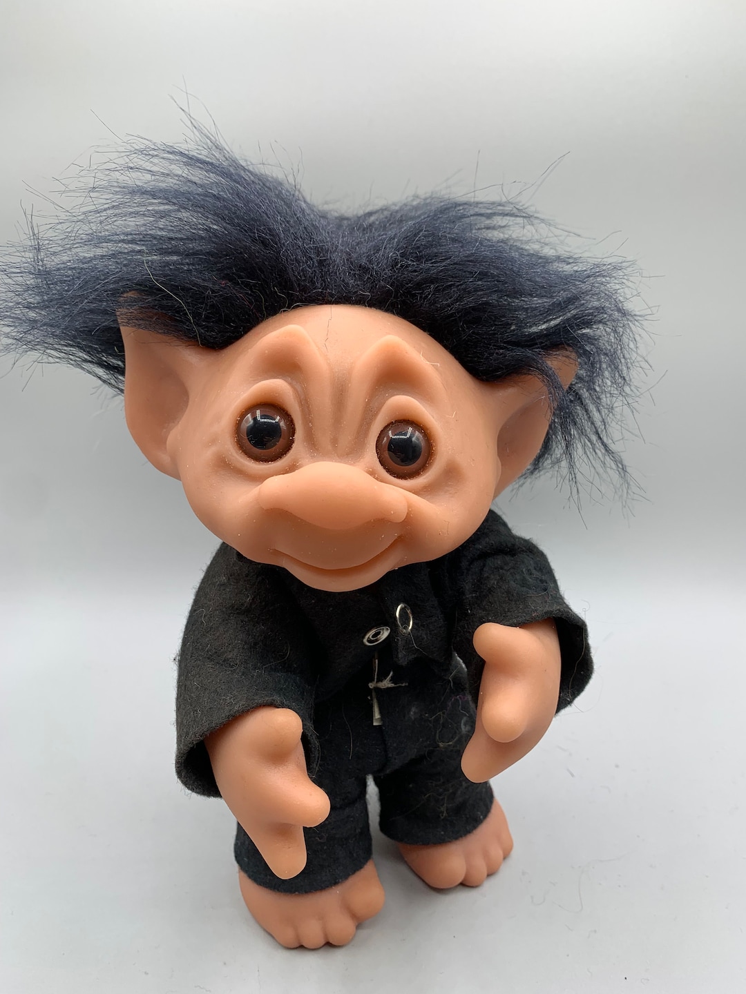 Thomas Dam Troll 604 Musician Collectible Figure Doll Figurine Denmark ...