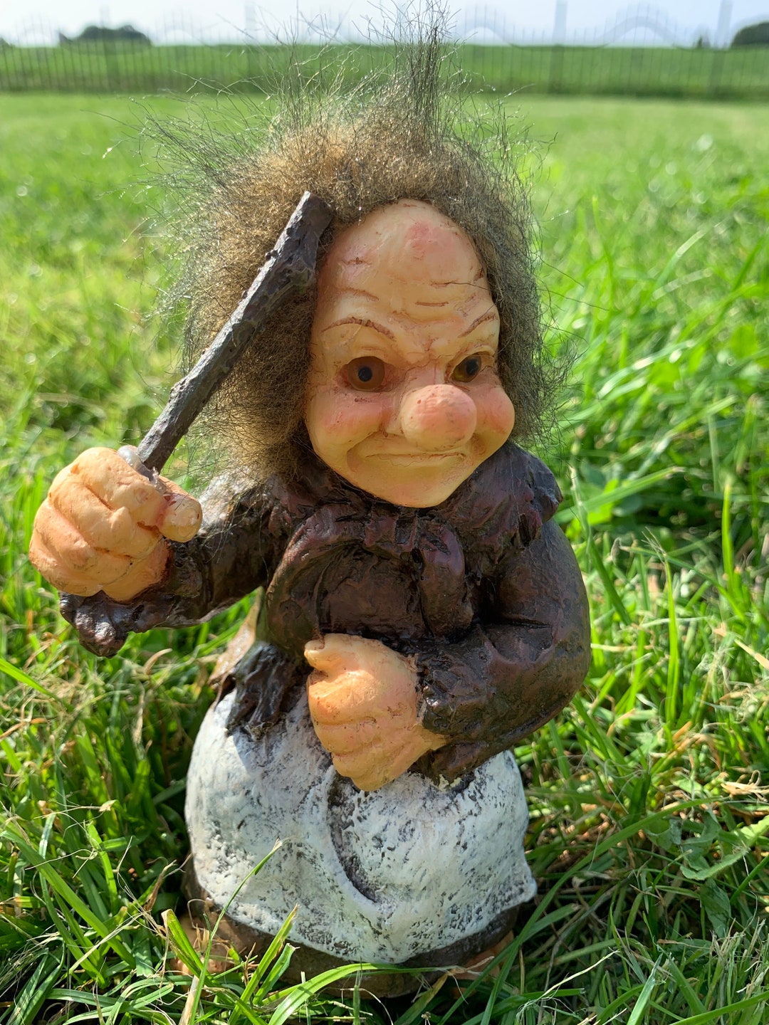 Vintage Large Troll Grandma Agora Gifthouse Collection Sweden ...