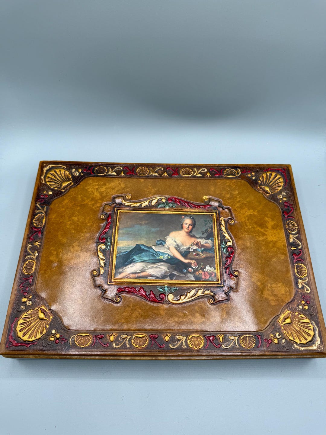 Antique Tobler Toblerone Chocolate Box Embossed by Leather From 1940s ...