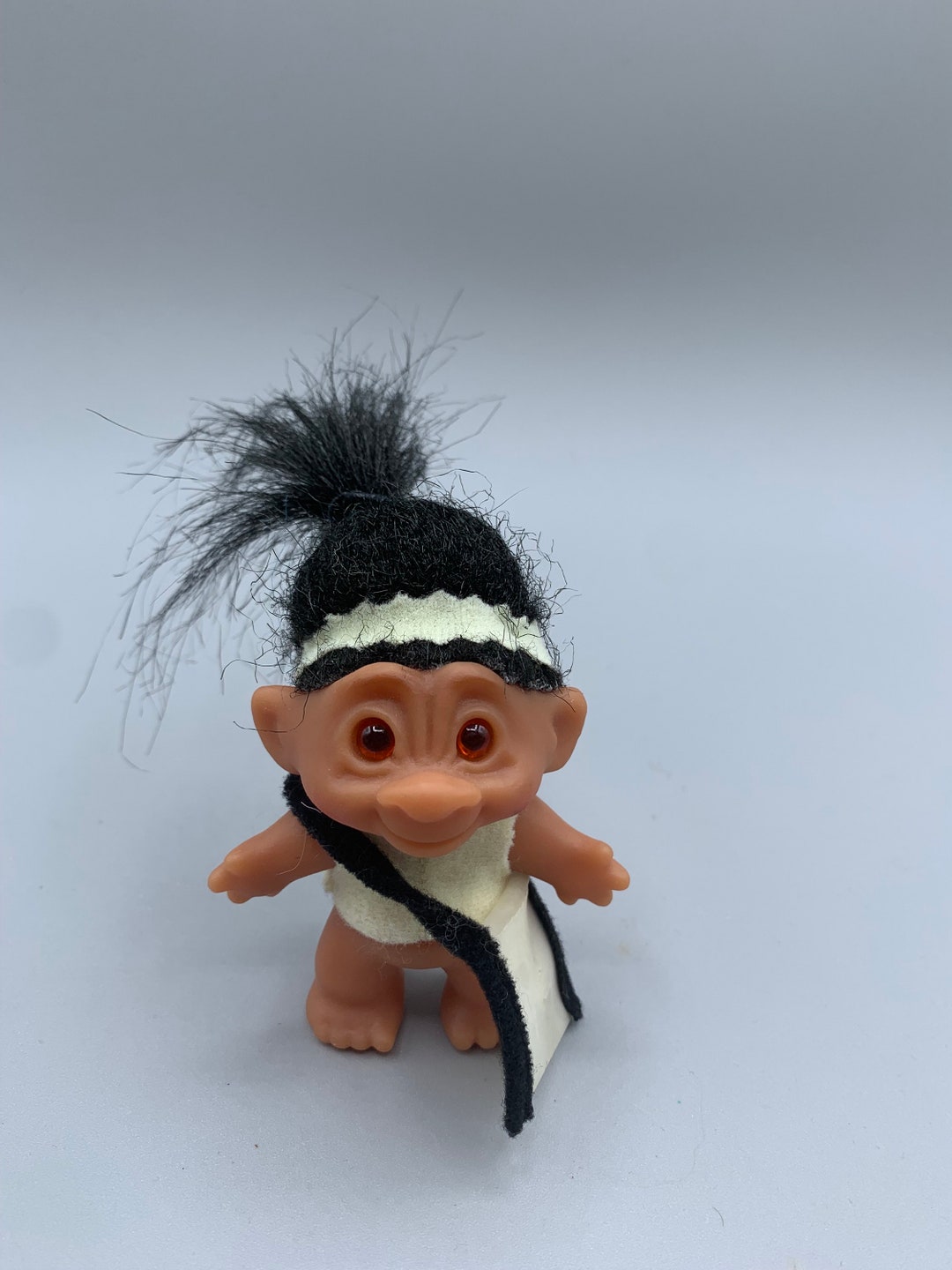 Thomas Dam Troll Collectible Figurine Troll Girl Denmark Vintage 1980s ...
