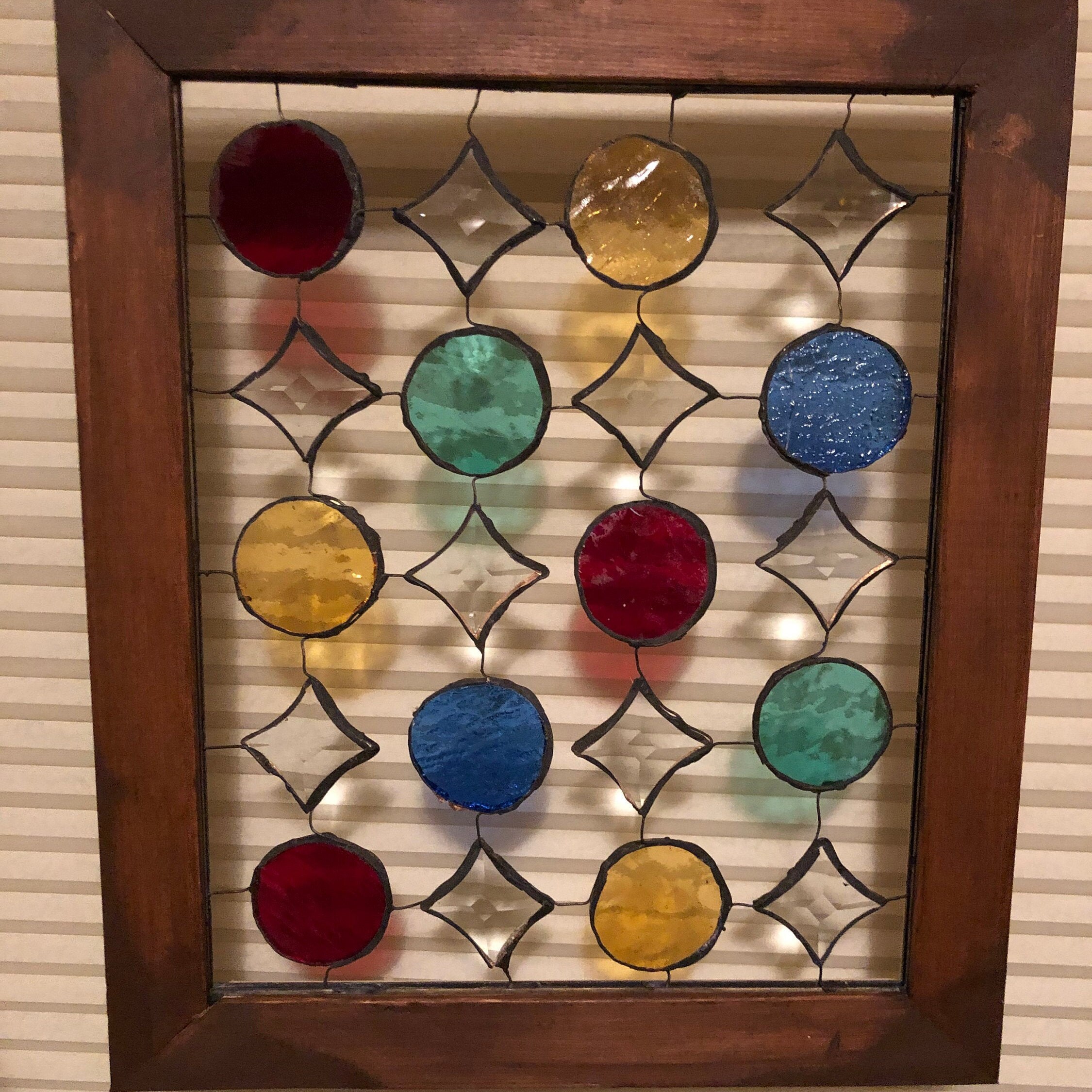 Stained Glass Window Hanging - Etsy
