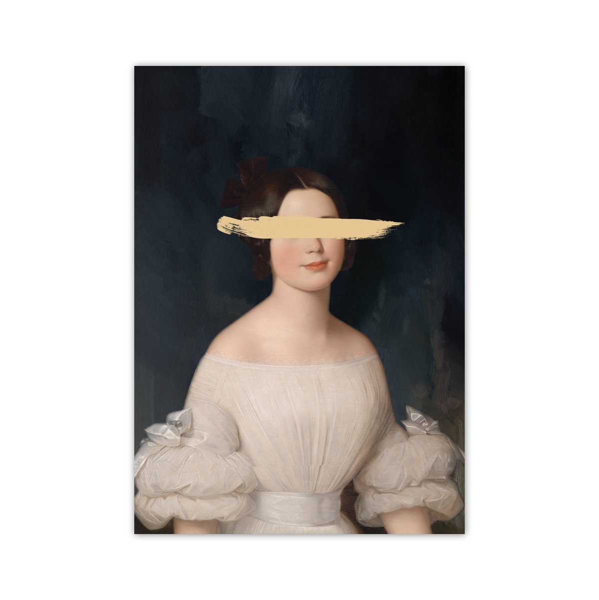 Vintage Altered Art Lady Portrait Altered Art Eclectic - Etsy