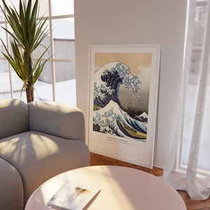The Great Wave off Kanagawa Art Print, Japanese Pop Art, the Great Wave ...