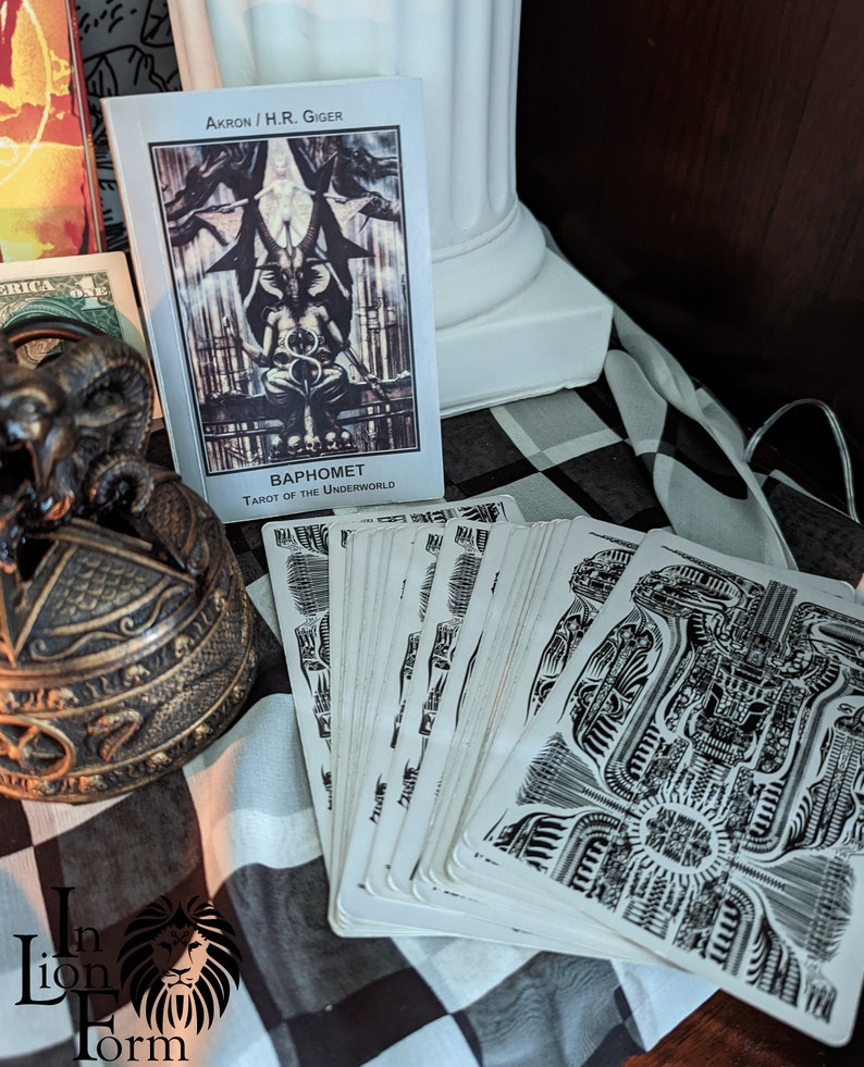 Baphomet Tarot of the Underworld Readings Occult Divination Luciferian ...