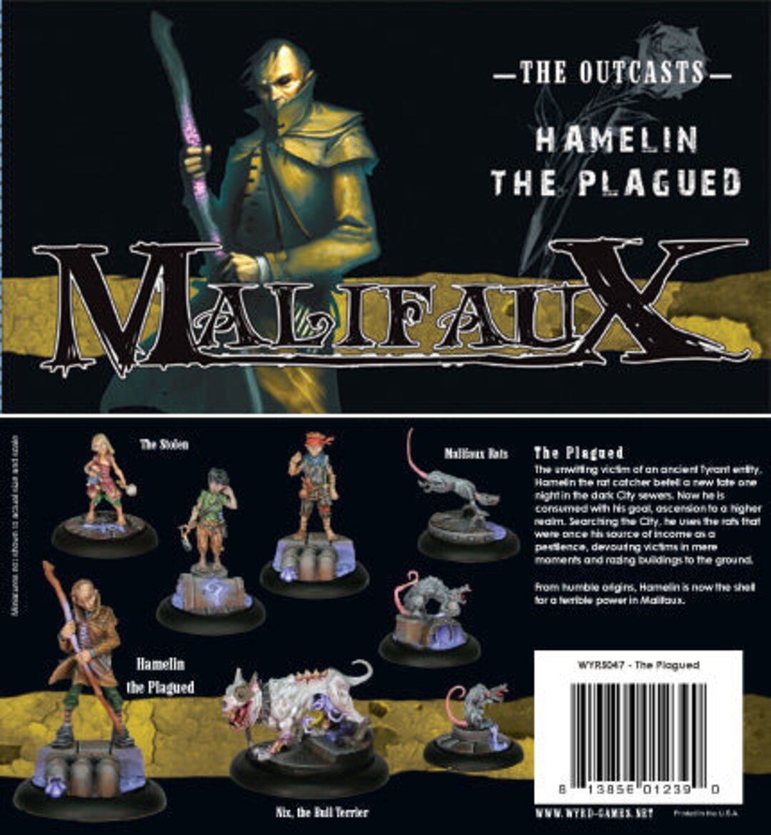 Malifaux Classics: Hamelin Box Set the Plagued - Etsy
