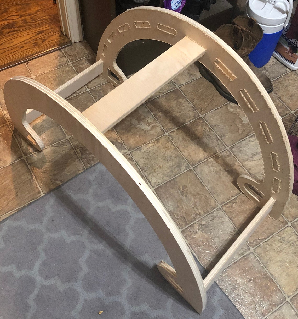 Digital Cut File for Kids Wooden Rocker, Montessori Climbing Arch ...