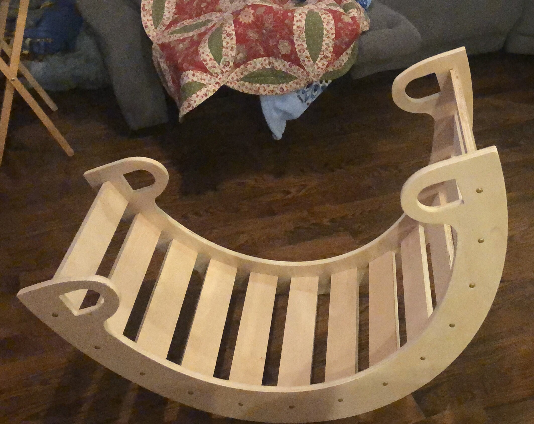 Digital Cut File for Kids Wooden Rocker, Montessori Climbing Arch ...