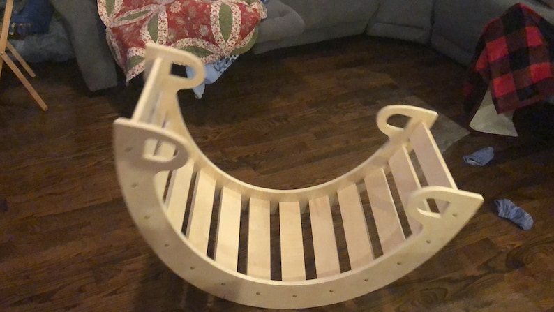 Digital Cut File for Kids Wooden Rocker, Montessori Climbing Arch ...