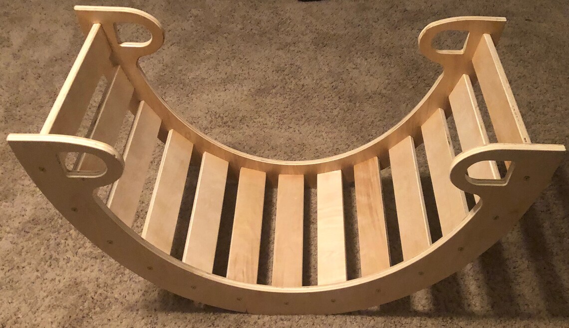 Digital Cut File for Kids Wooden Rocker, Montessori Climbing Arch ...