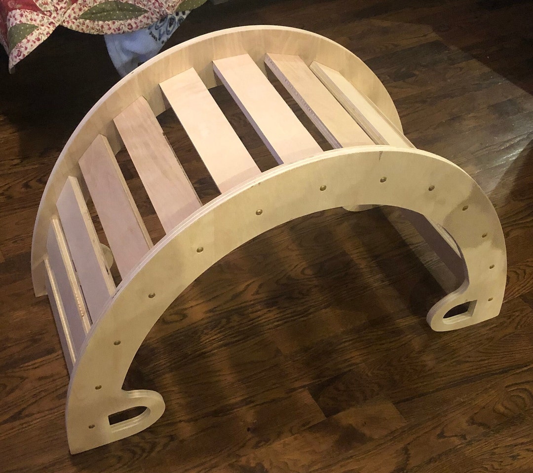 Digital Cut File for Kids Wooden Rocker, Montessori Climbing Arch ...