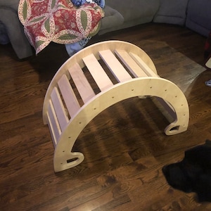 Digital Cut File for Kids Wooden Rocker, Montessori Climbing Arch ...