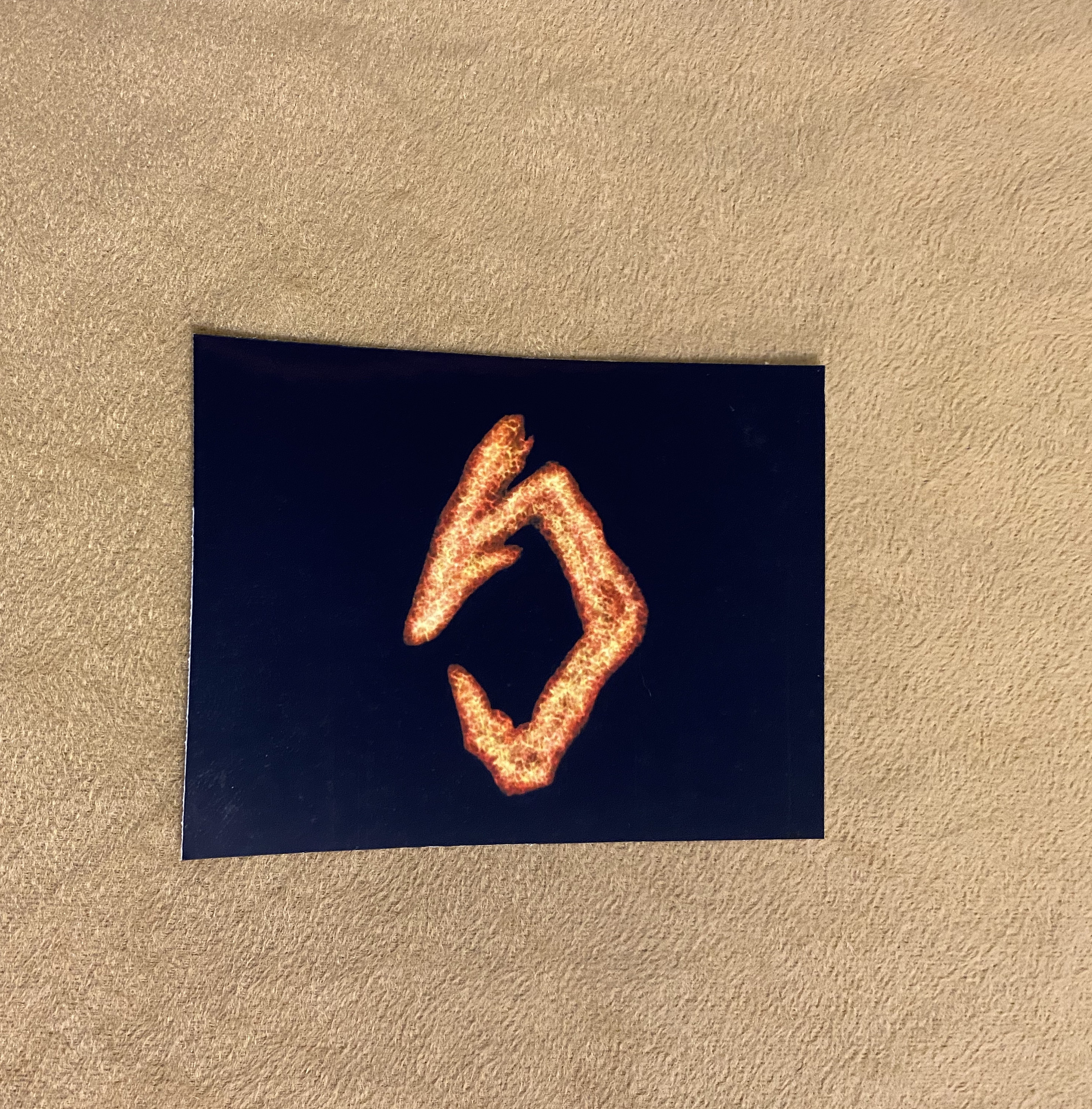 Simon’s Mark of Cain Rune - Shadowhunters Vinyl Sticker - Etsy