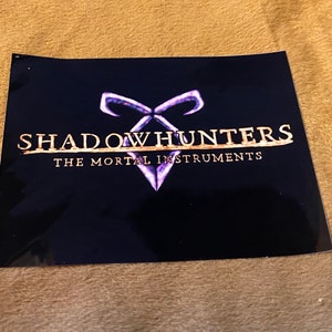 Shadowhunters Logo Vinyl Sticker - Etsy