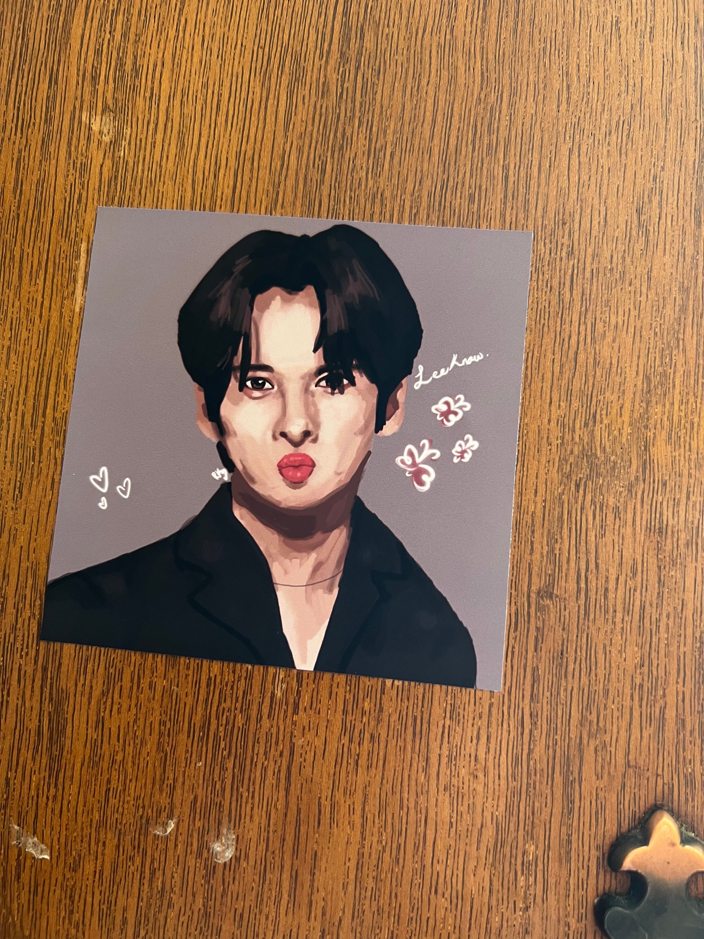 Lee Know stray Kids Vinyl Sticker/magnet - Etsy