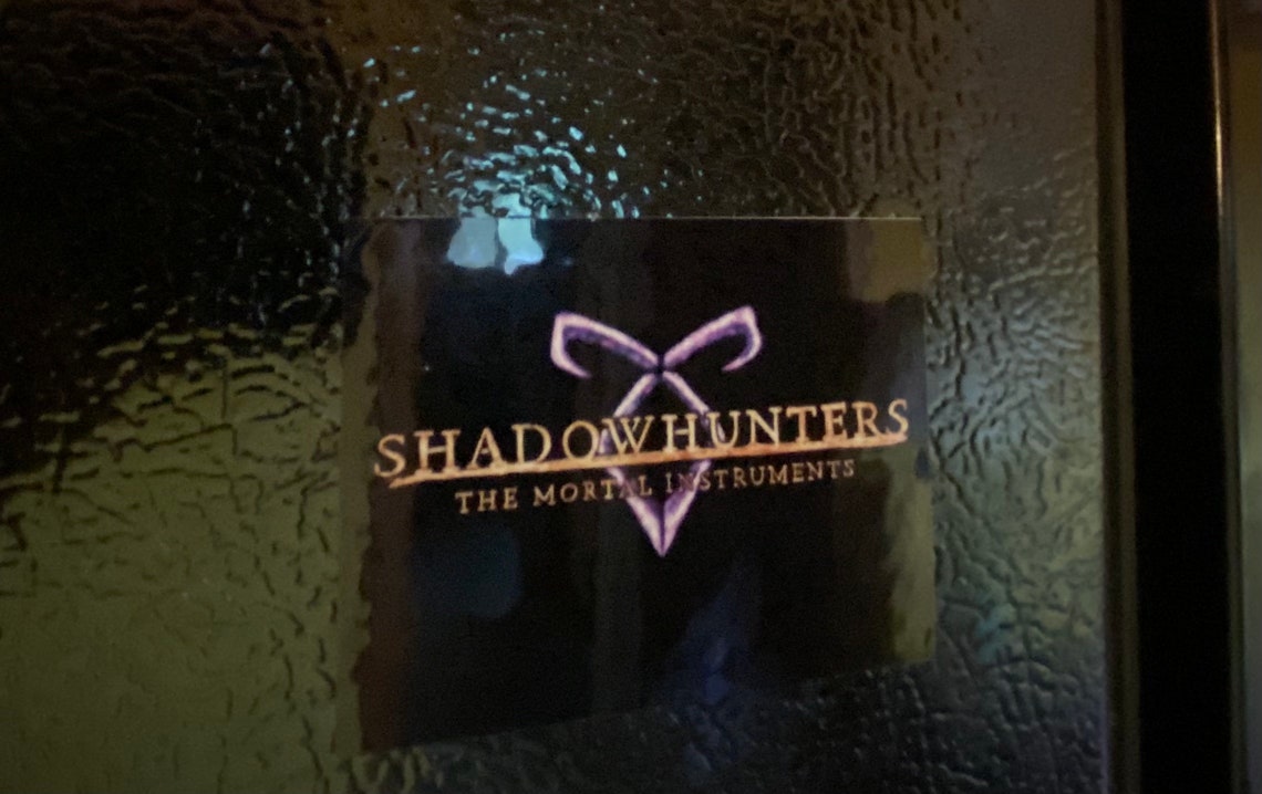 Shadowhunters Logo Vinyl Sticker - Etsy