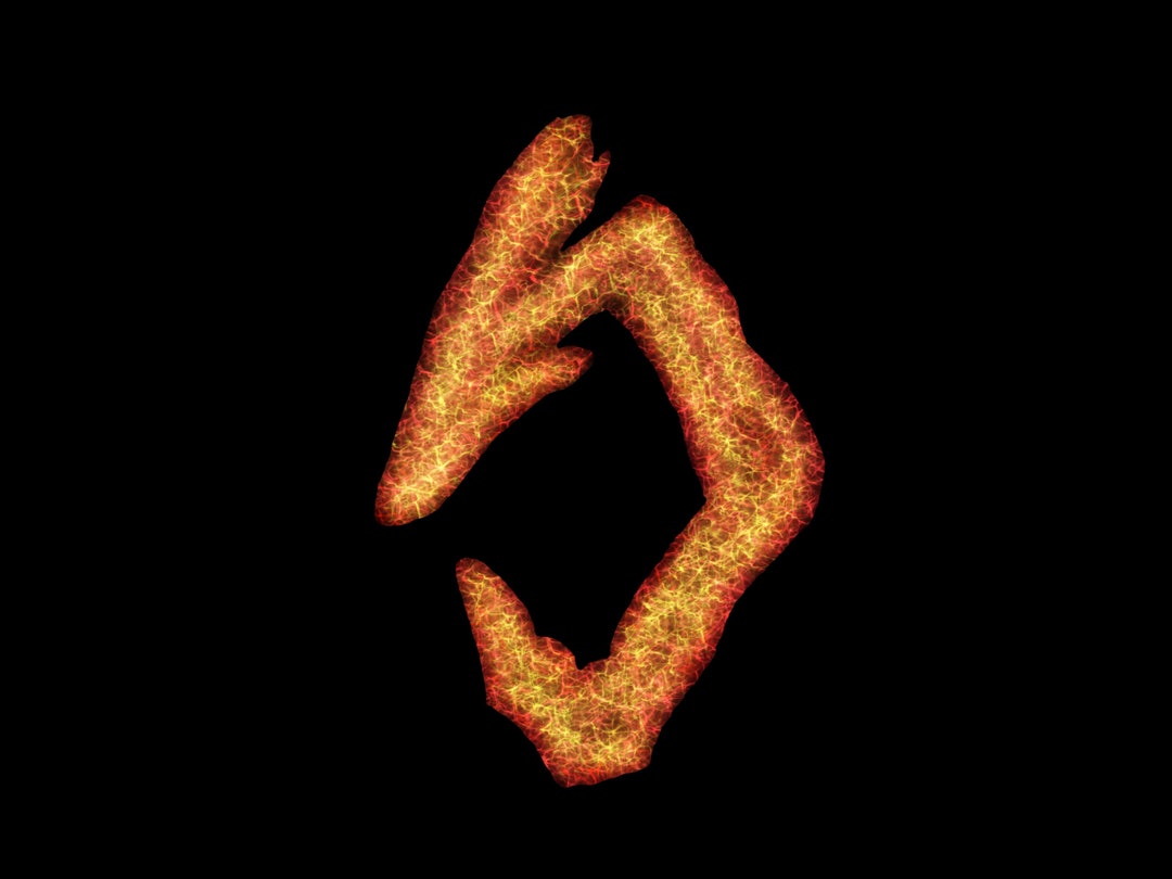 Simons Mark of Cain Rune Shadowhunters Vinyl Sticker - Etsy