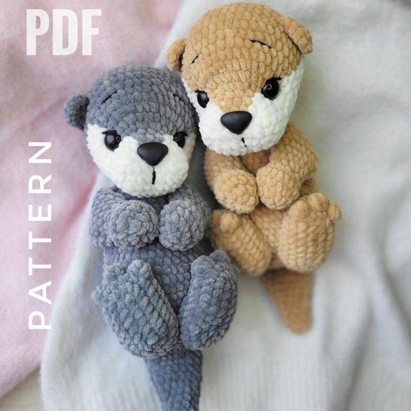 Otter Plush - Etsy