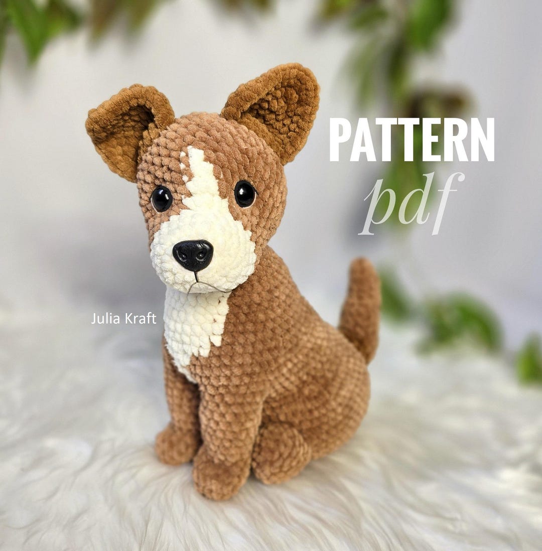 Doggie Crochet Pattern, Pattern Crochet Dog Toy, Amigurumi Dog - Etsy