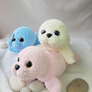 Pattern Crochet Navy SEAL Toy, Plush Navy SEAL Pattern, Cute Navy SEAL ...