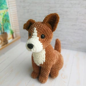 Pattern Dog Crochet, Pattern Toy Dog, Amigurumi Realistic Doggie, Puppy ...