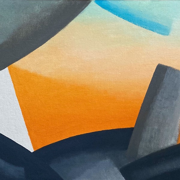 Desert Landscape Painting - Etsy