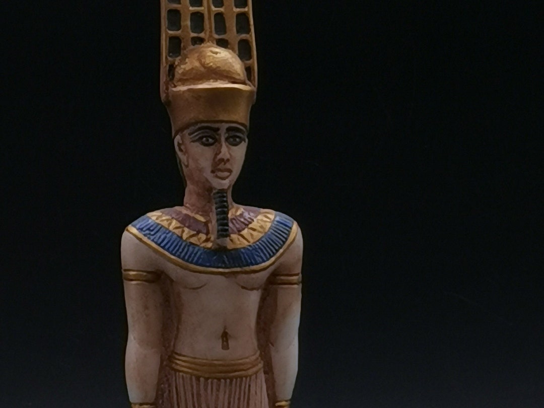 Egyptian Amun Ra Statue: God of Sun, Wind, Fertility - Etsy