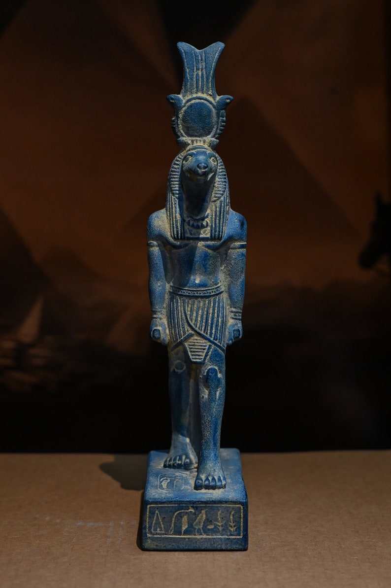 Statue of Ancient Egyptian Art Sobek Crocodile God of the Nile - Etsy