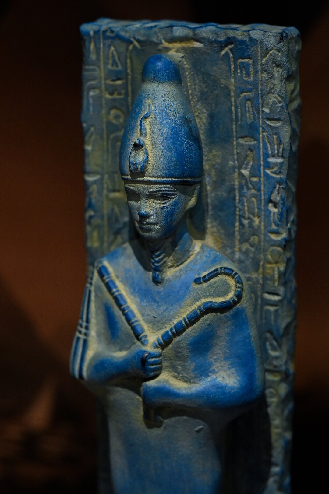 Egyptian Statue of God Osiris, Lord of the Dead Large Heavy Stone Made ...