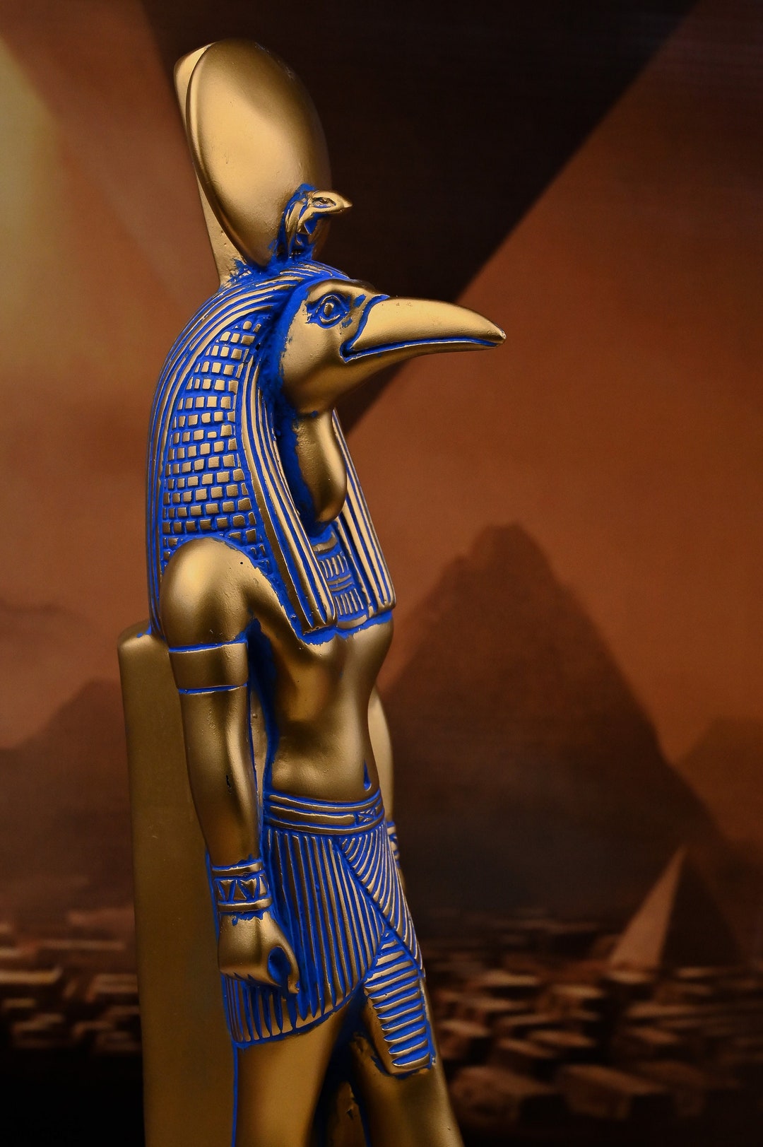 Egyptian Statue of Thoth Ancient Egyptian God of Wisdom and - Etsy