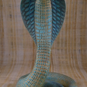 Statue of Goddess Wadjet the Cobra, and She is the Patroness and the ...