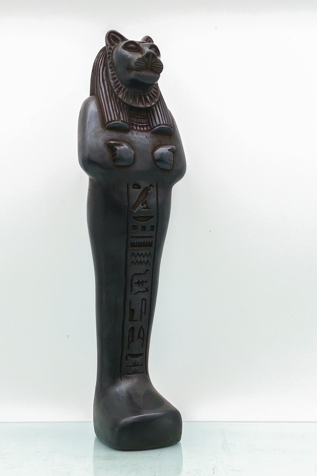 Statue of Egyptian God Maahes , God of War - Stone Made in Egypt - Etsy