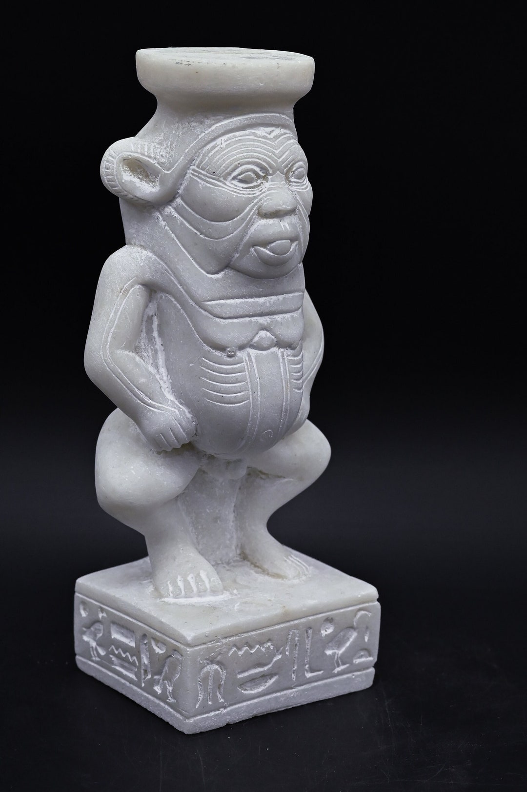 Egyptian God Bes Statue: Protector of Mothers, Made in Egypt - Etsy