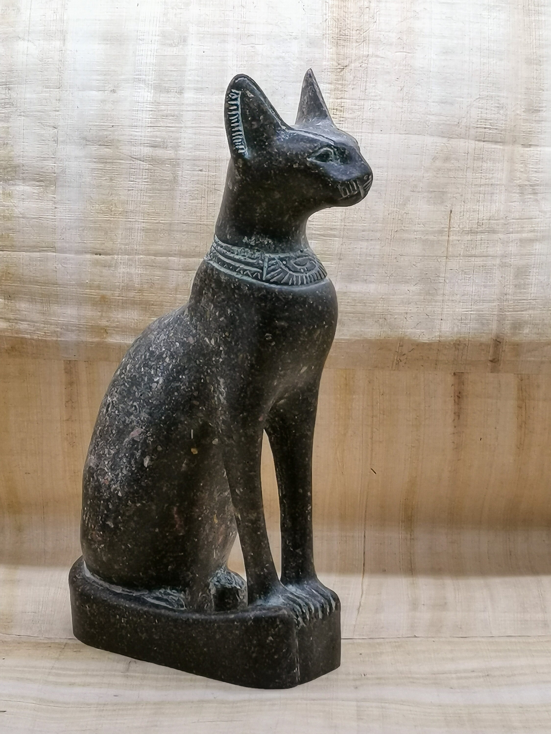 Egyptische Kattenbeeld Betekenis Zwart En Goud Egyptische Kat | Déco