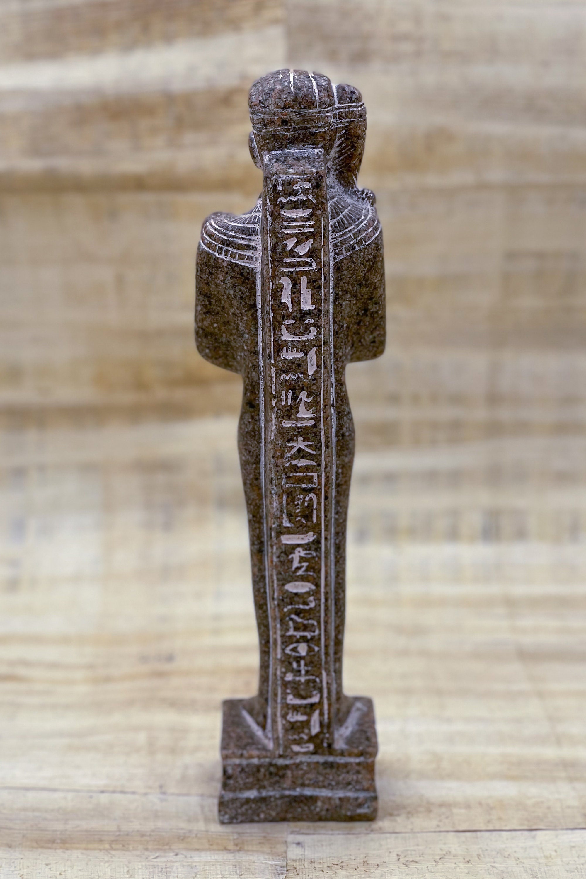 Egyptian Moon God Khonsu Statue 3 Color Granite Stone Made in Egypt - Etsy