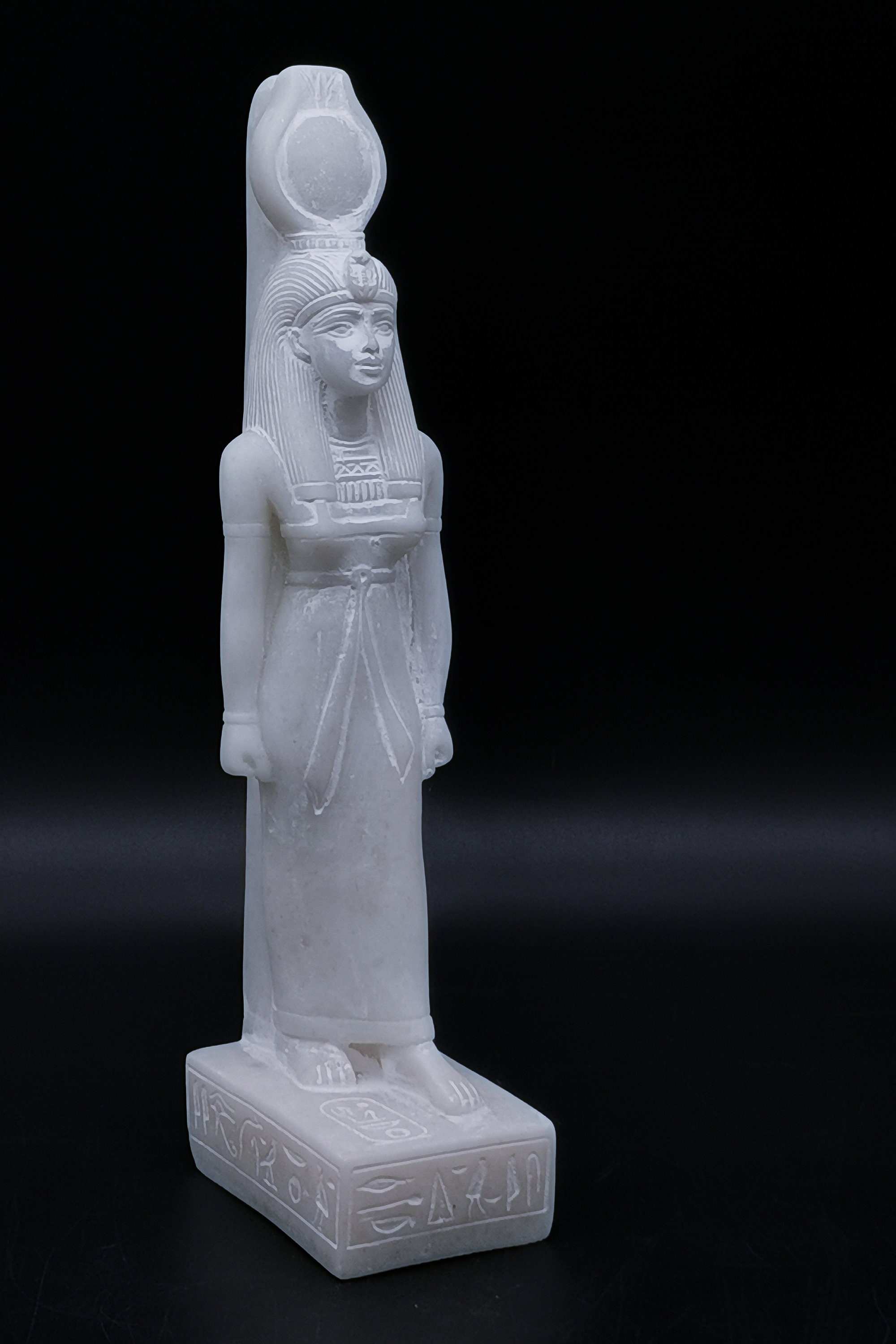 Egyptian Statue of Goddess Isis Heavy Stone Marble Stone Made in Egypt ...