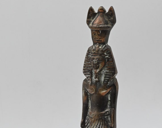 Unique Statue of Egyptian Art Pharaoh King Ramesses II Copper - Etsy