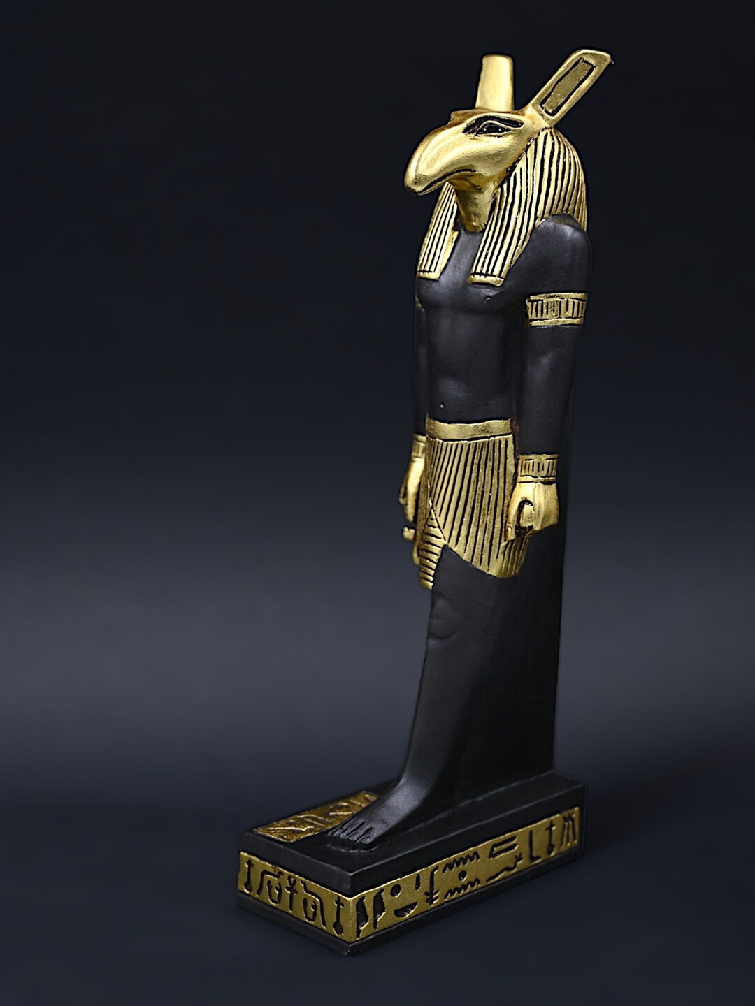 Seth Large Statue of God of War Seth Made From Heavy Stone With an ...