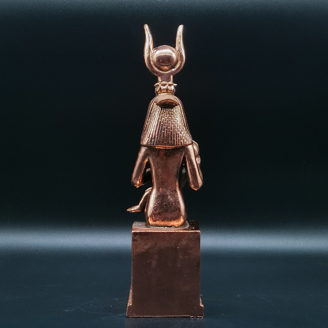 Egyptian art goddess isis breastfeeding Baby Horus made in | Etsy