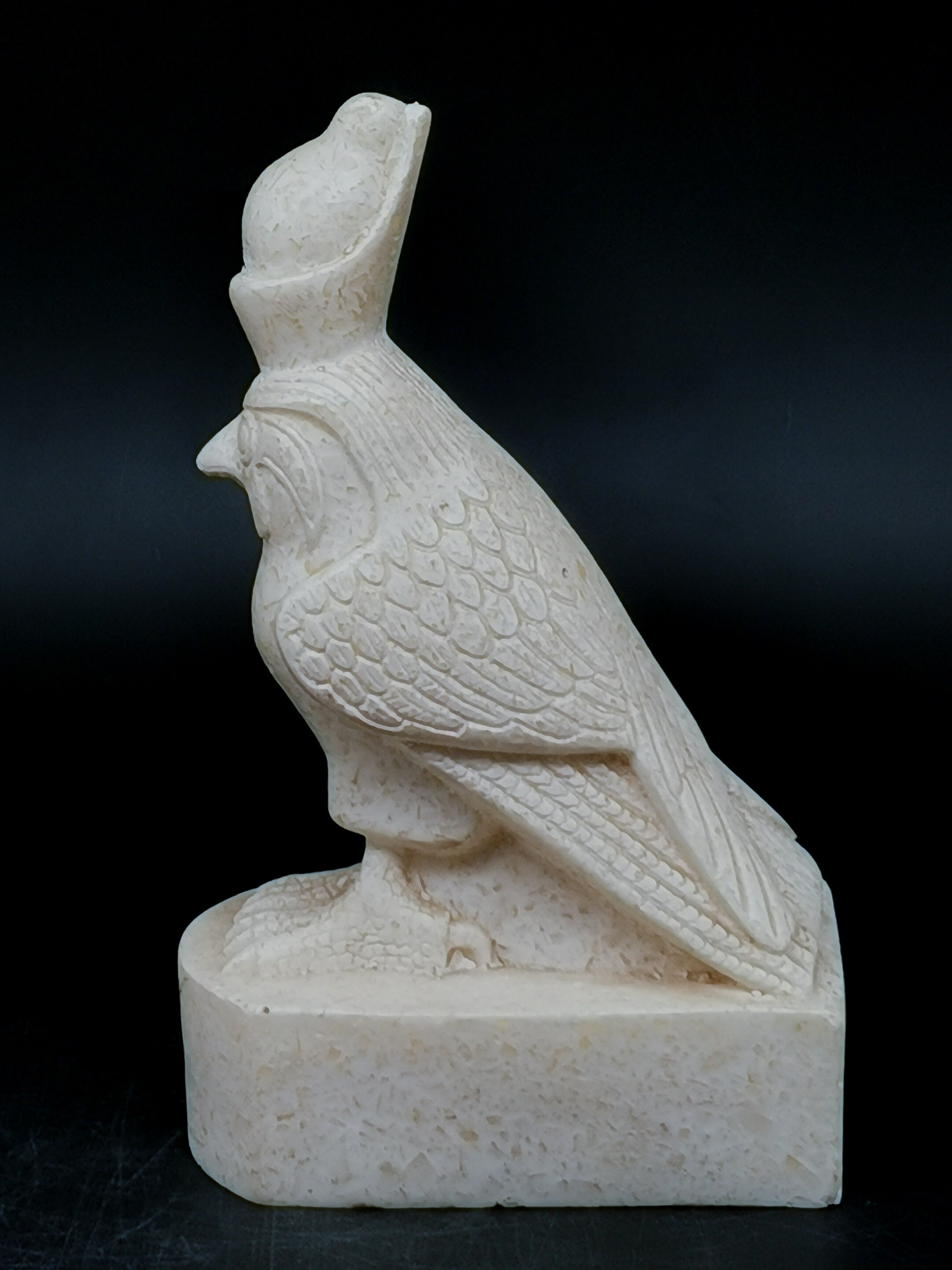 Egyptian Falcon Bird God Horus Statue Made in Egypt | Etsy