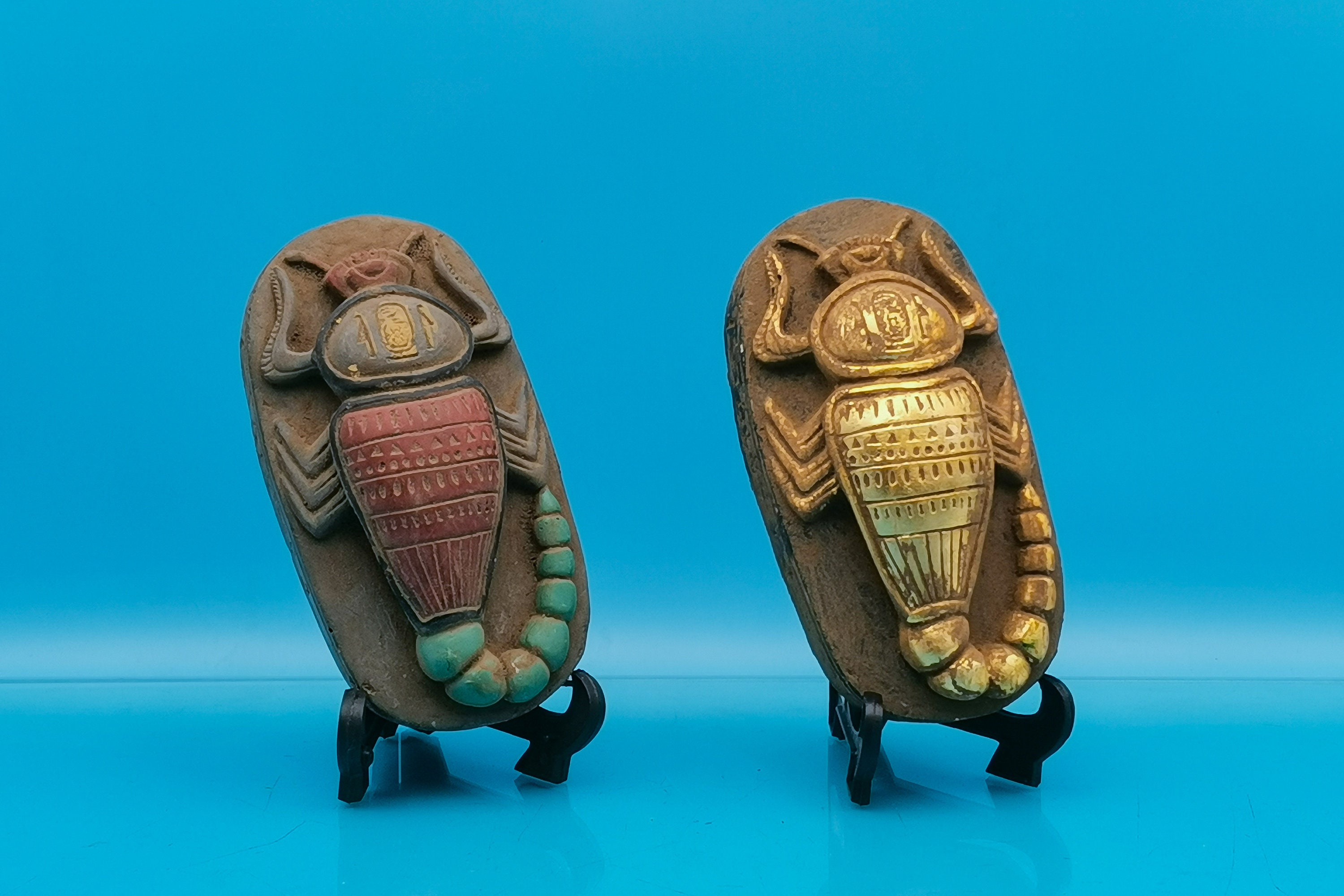 Egyptian Art Serket the Scorpion Goddess Sculpture 2 Style Stone Made ...