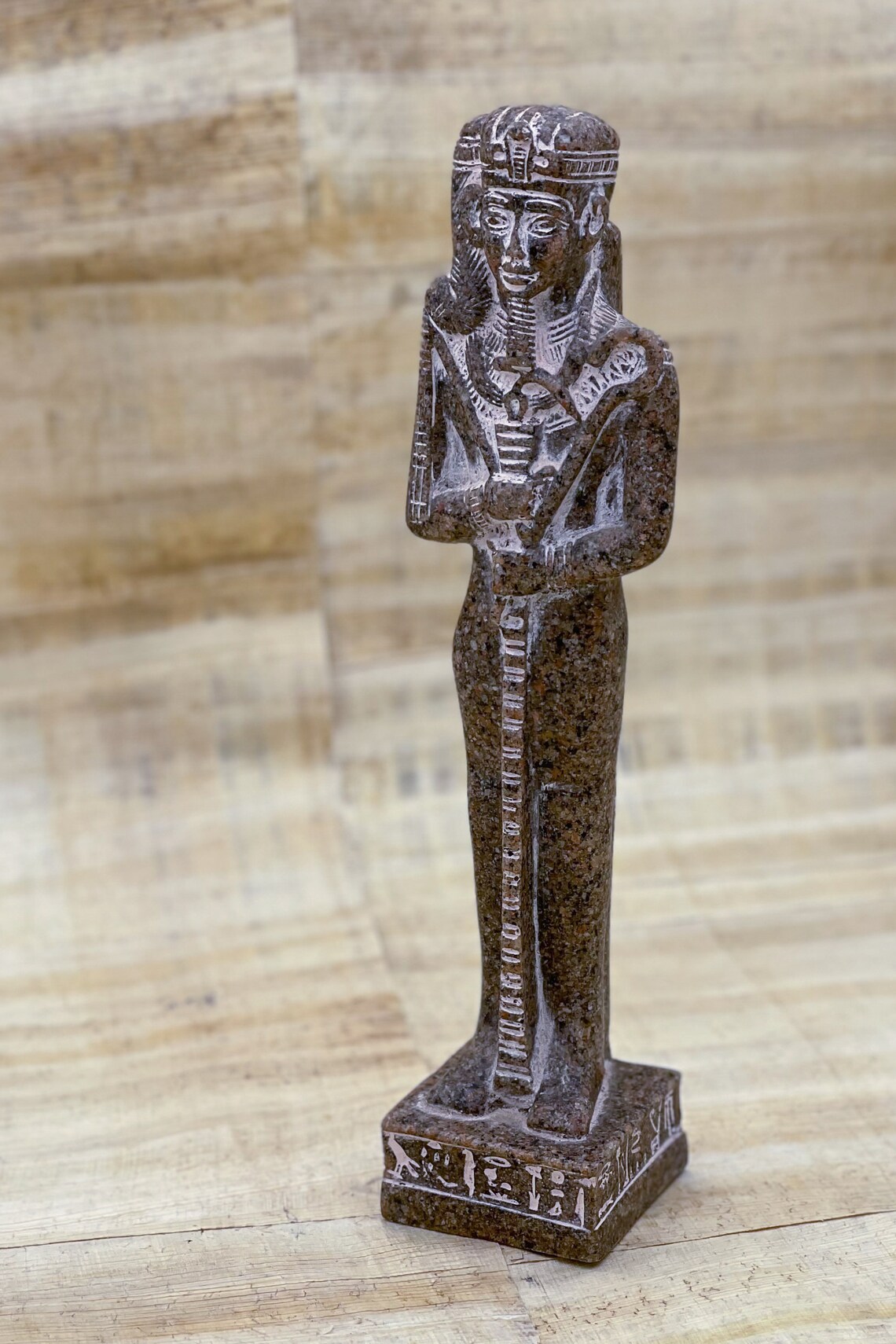 Egyptian Moon God Khonsu Statue 3 Color Granite Stone Made in | Etsy