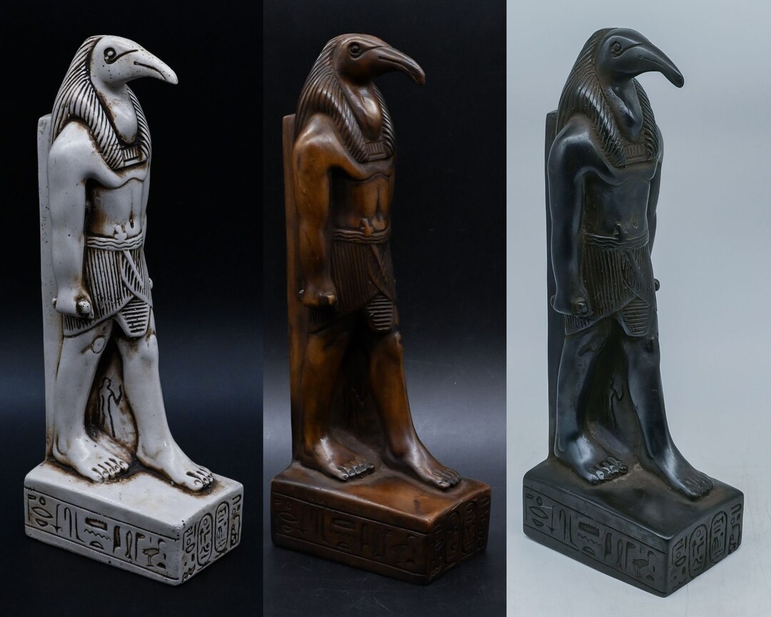 Egyptian Statue of Thoth Ancient Egyptian God of Wisdom 2 - Etsy